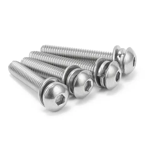 Stainless Steel Hex Socket Button Head Screws - Custom Fastener ...