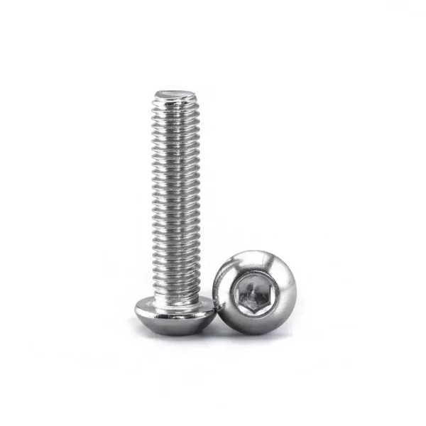 Stainless Steel Hex Socket Button Head Screws - Custom Fastener ...